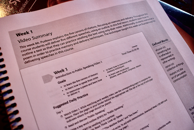 How to Teach Public Speaking : Half a Hundred Acre Wood