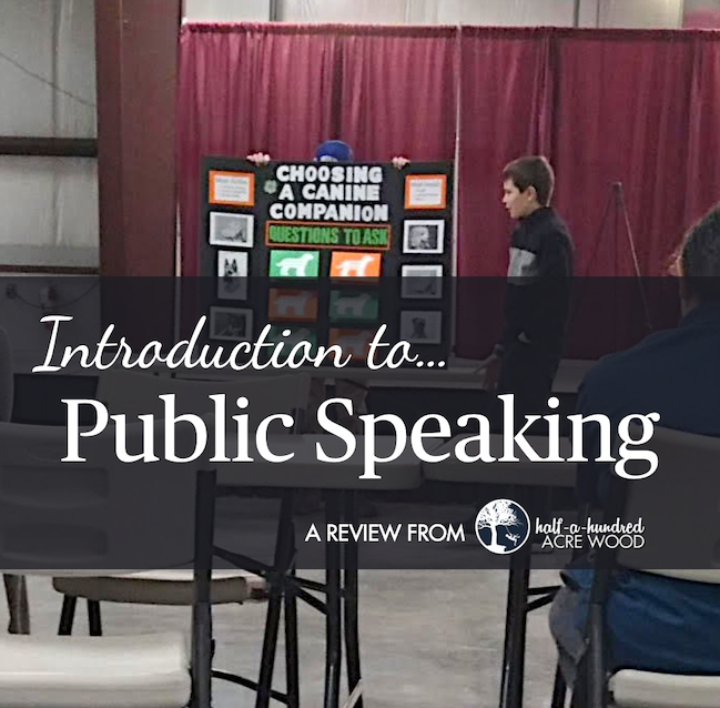 How to Teach Public Speaking : Half a Hundred Acre Wood