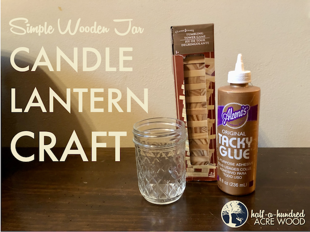 Light of the World Candleholder Craft : Half a Hundred Acre Wood