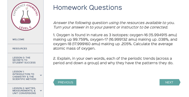High School Chemistry Simplified : Half a Hundred Acre Wood