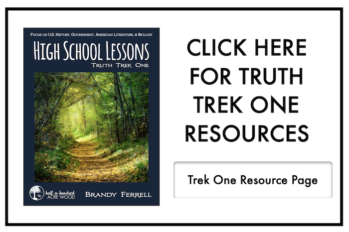High School Lessons Supplements : Half a Hundred Acre Wood