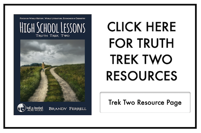 High School Lessons Supplements : Half a Hundred Acre Wood